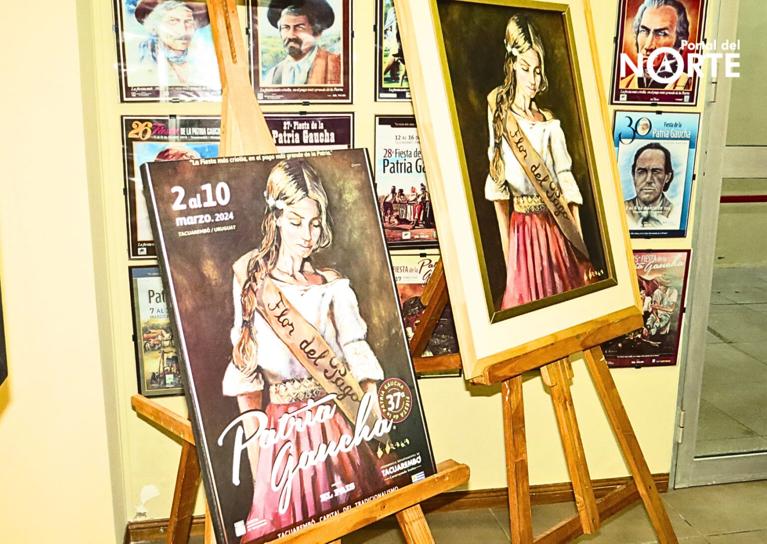 Fue presentado el afiche oficial de la “37° Fiesta de la Patria Gaucha ...